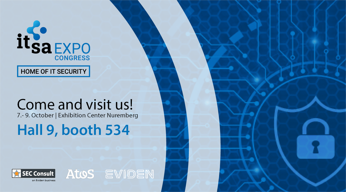 Visit SEC Consult at it-sa 2025 - SEC Consult